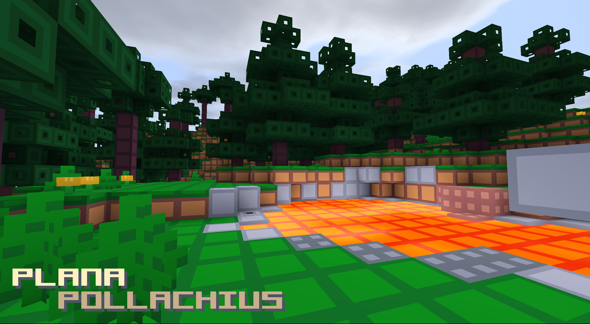 Plana Pollachius - Flat & Boxy Minecraft Texture Pack