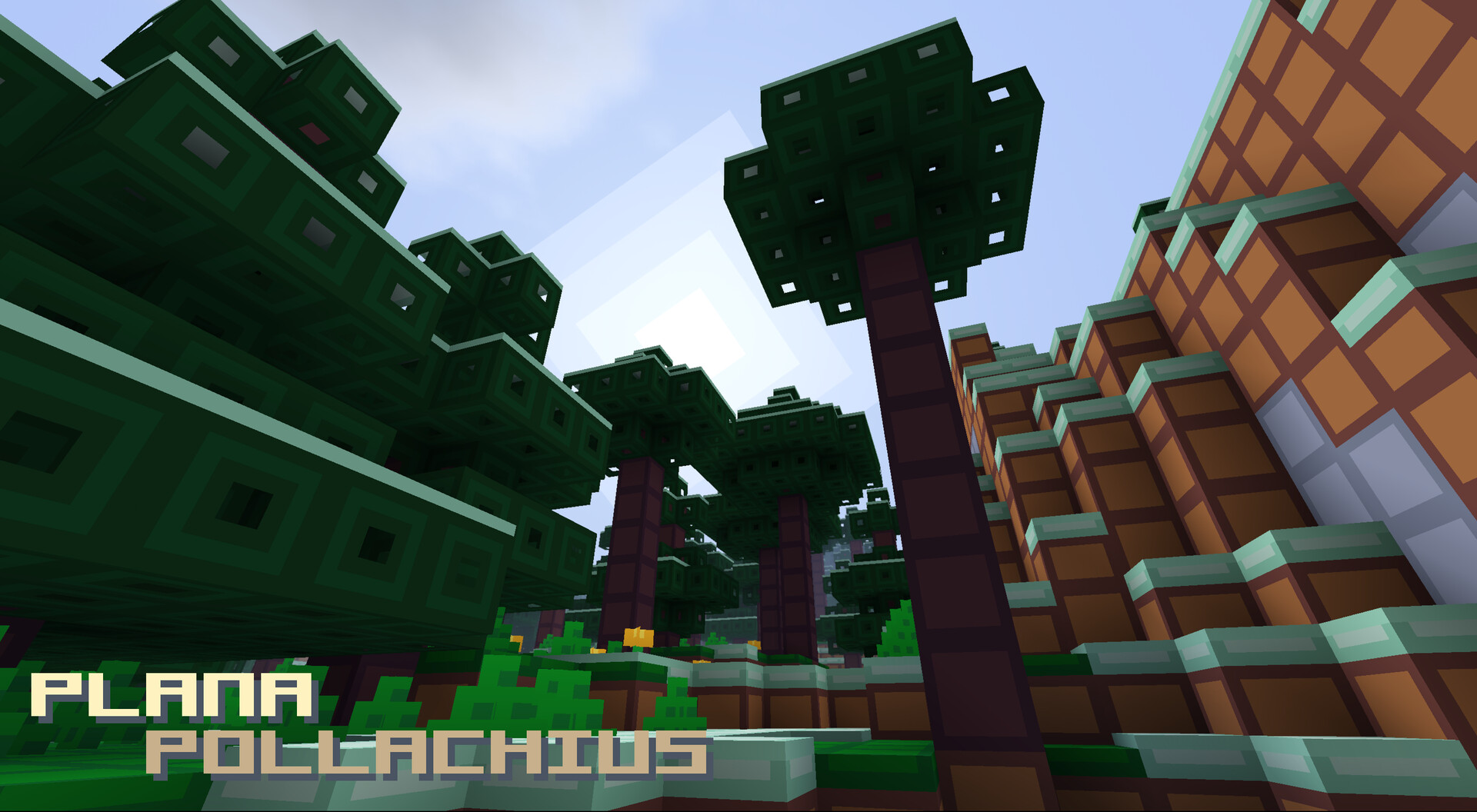 Plana Pollachius - Flat & Boxy Minecraft Texture Pack
