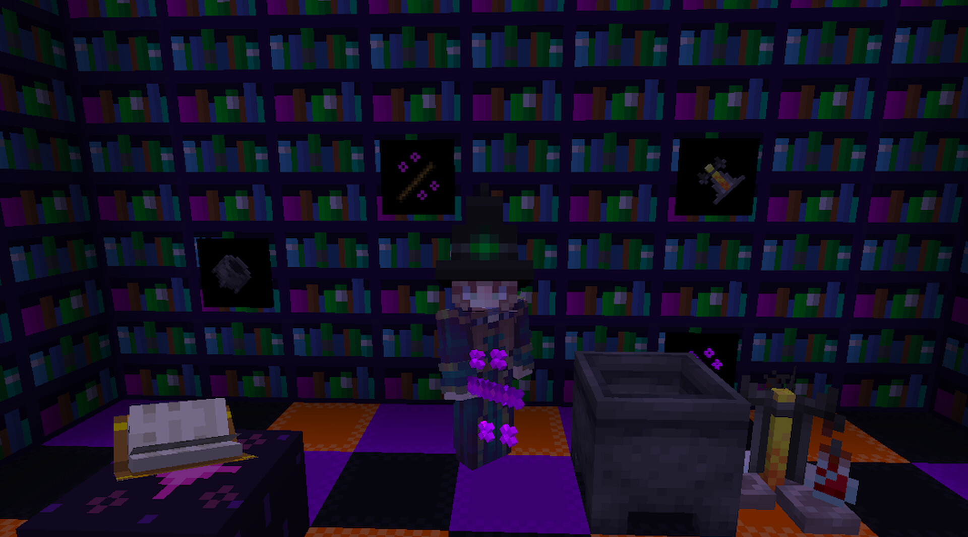 WitchCraft v1: Become a witch! Minecraft Texture Pack