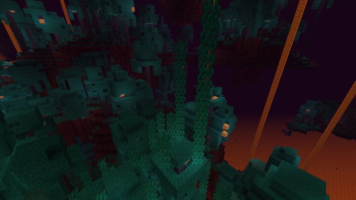Triple Twisting Vines Minecraft Texture Pack