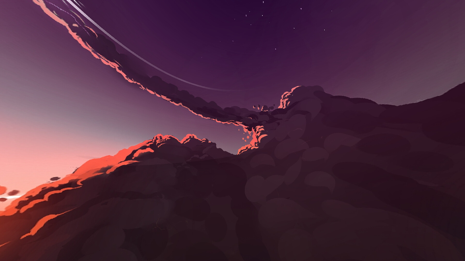 Rocket Above The Clouds (Sky Overlay) Minecraft Texture Pack