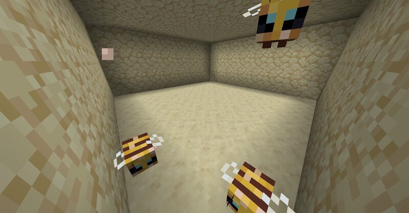 Bees: Resized Minecraft Texture Pack