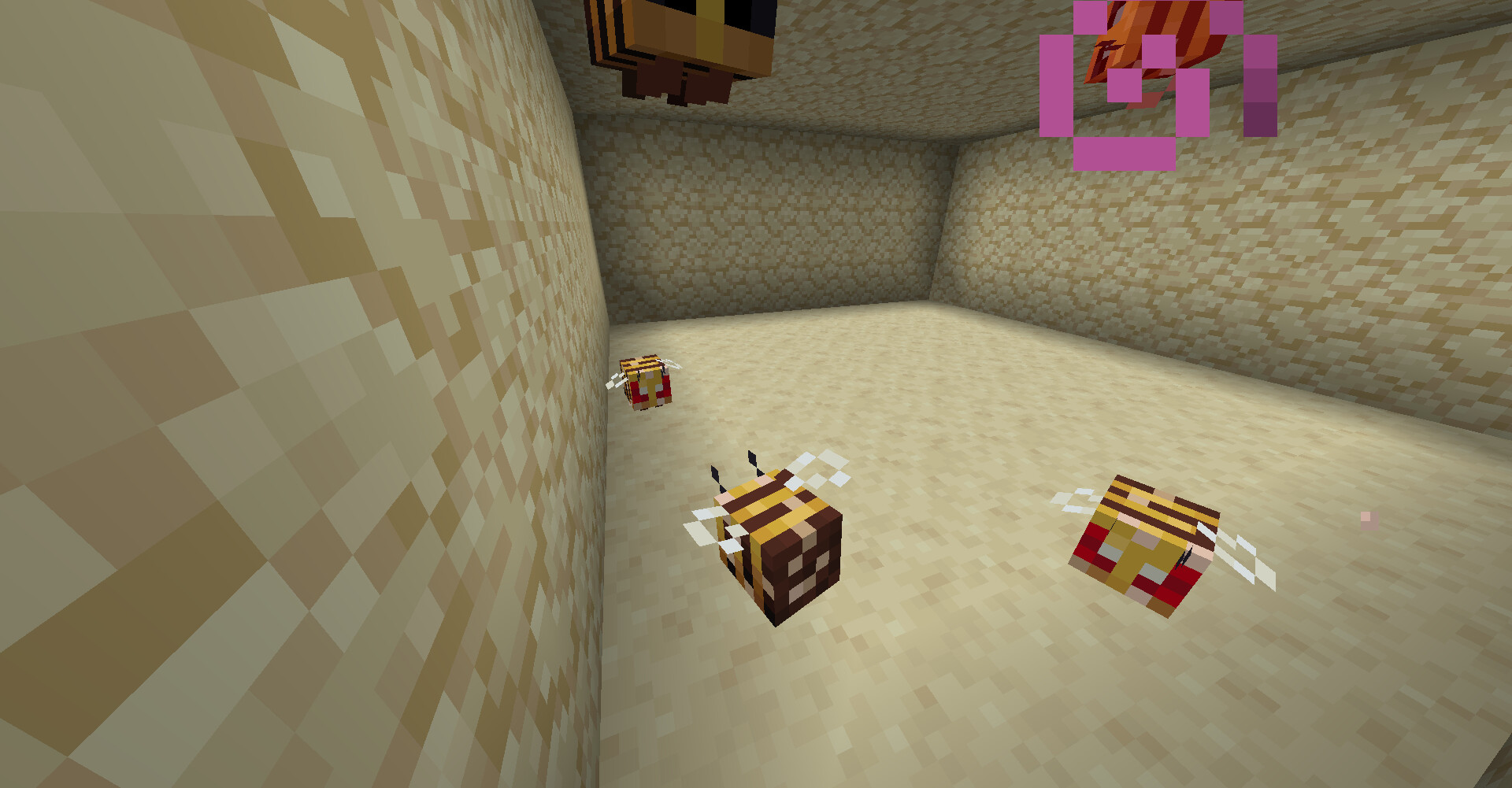 Bees: Resized Minecraft Texture Pack