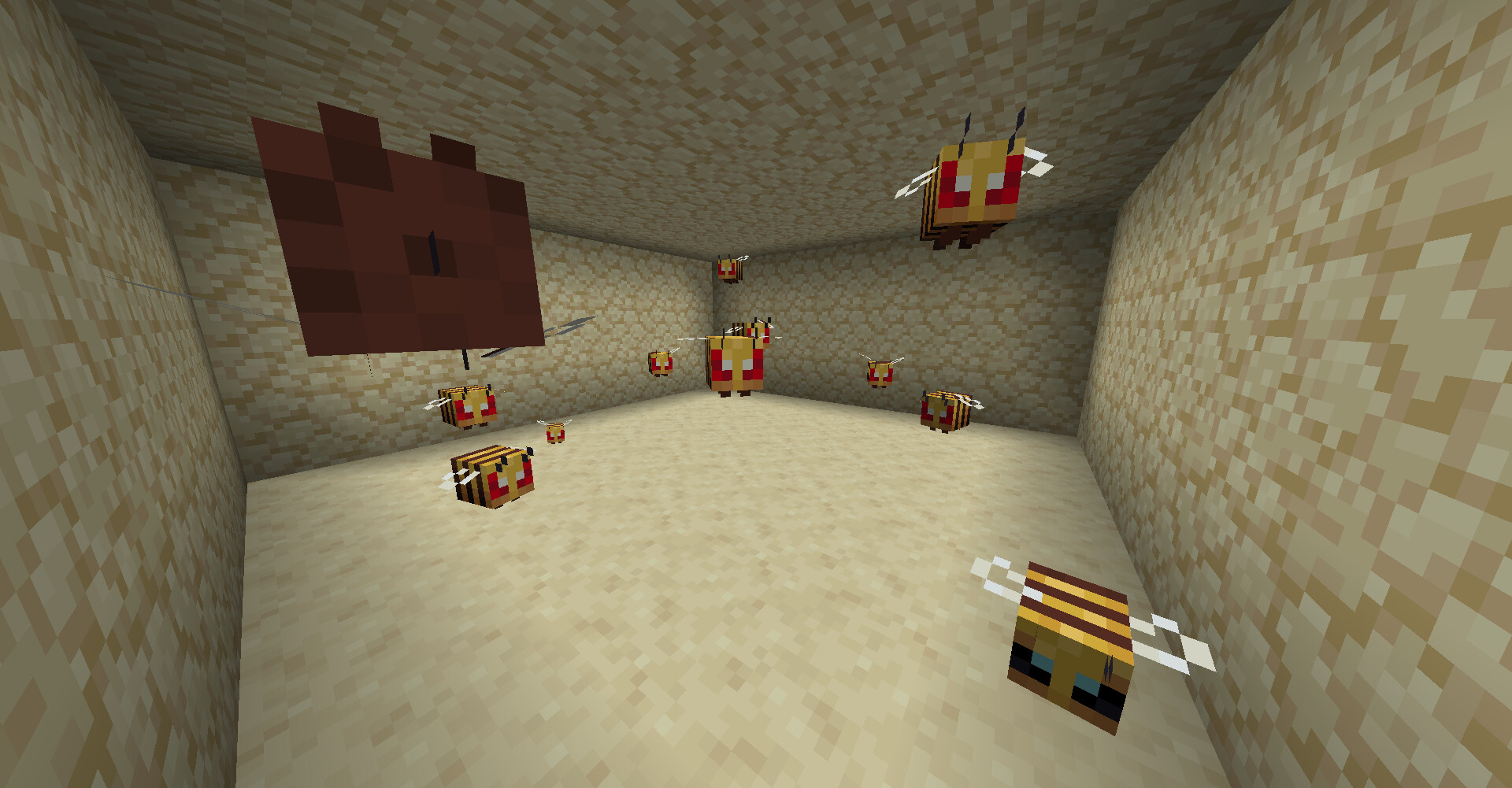 Bees: Resized Minecraft Texture Pack