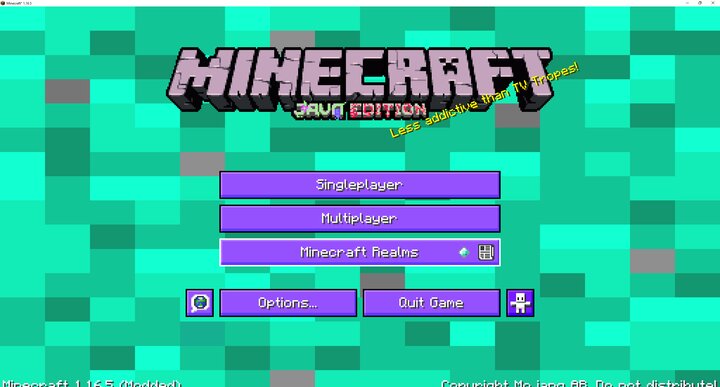 Anacy GUI Minecraft Texture Pack