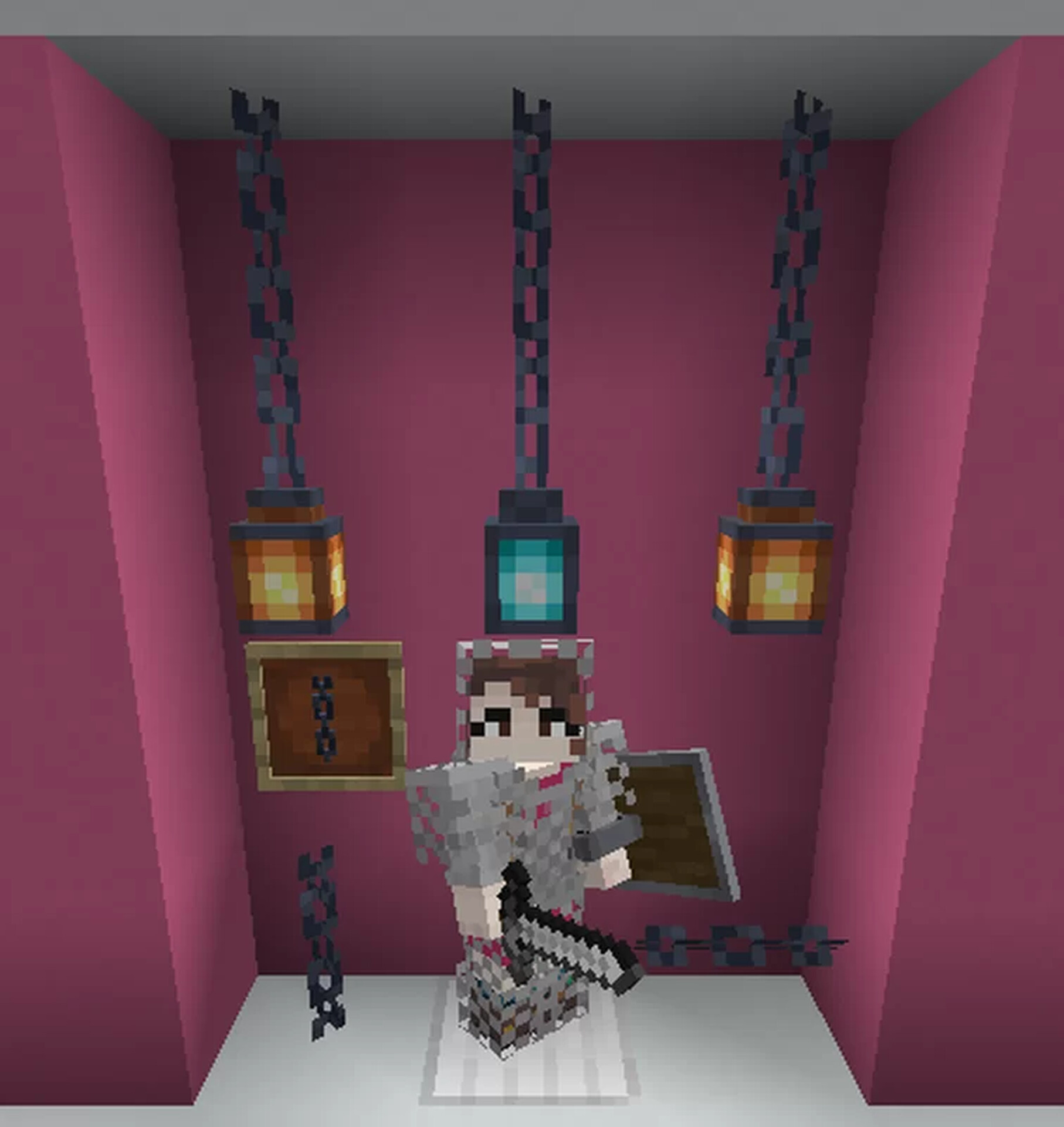 Consistent Chains - Bedrock Edition Minecraft Texture Pack