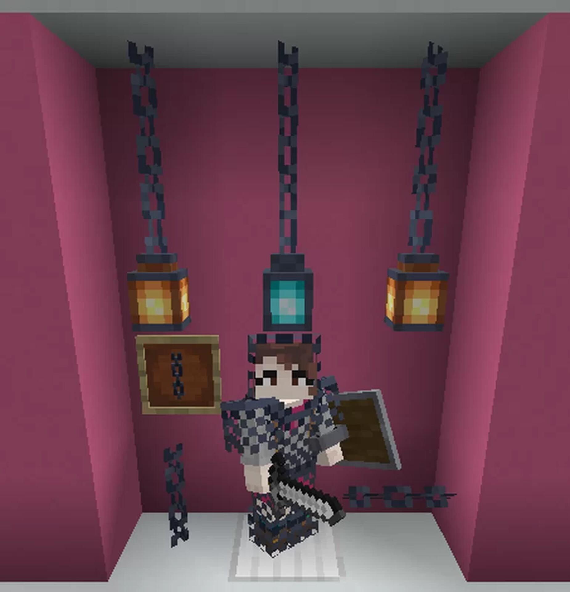 Consistent Chains - Bedrock Edition Minecraft Texture Pack