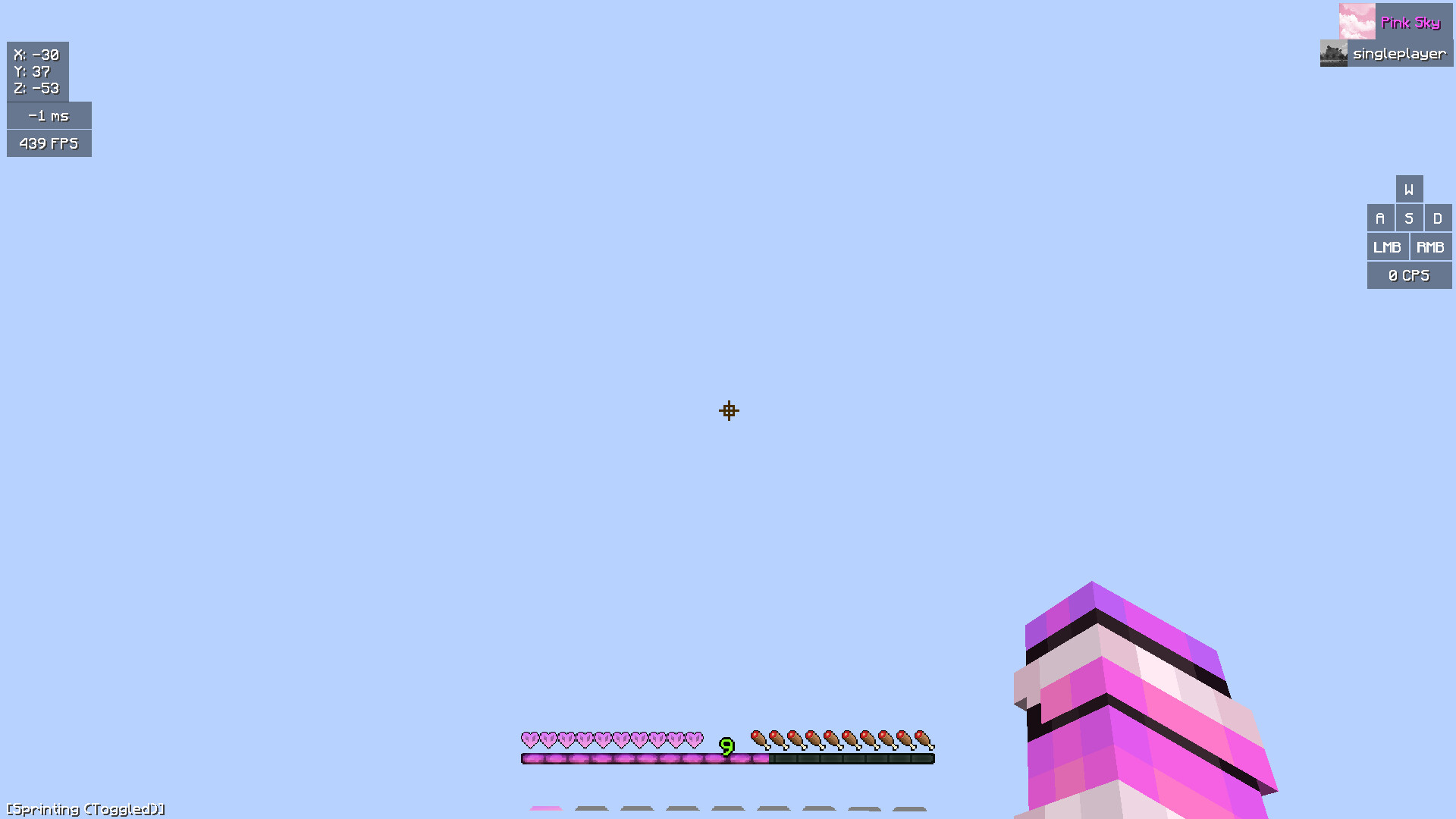 Pink Sky Minecraft Texture Pack