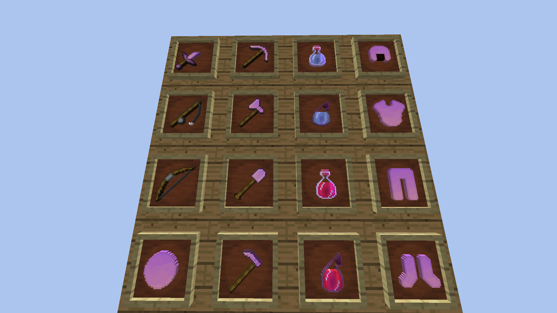 Pink Sky Minecraft Texture Pack