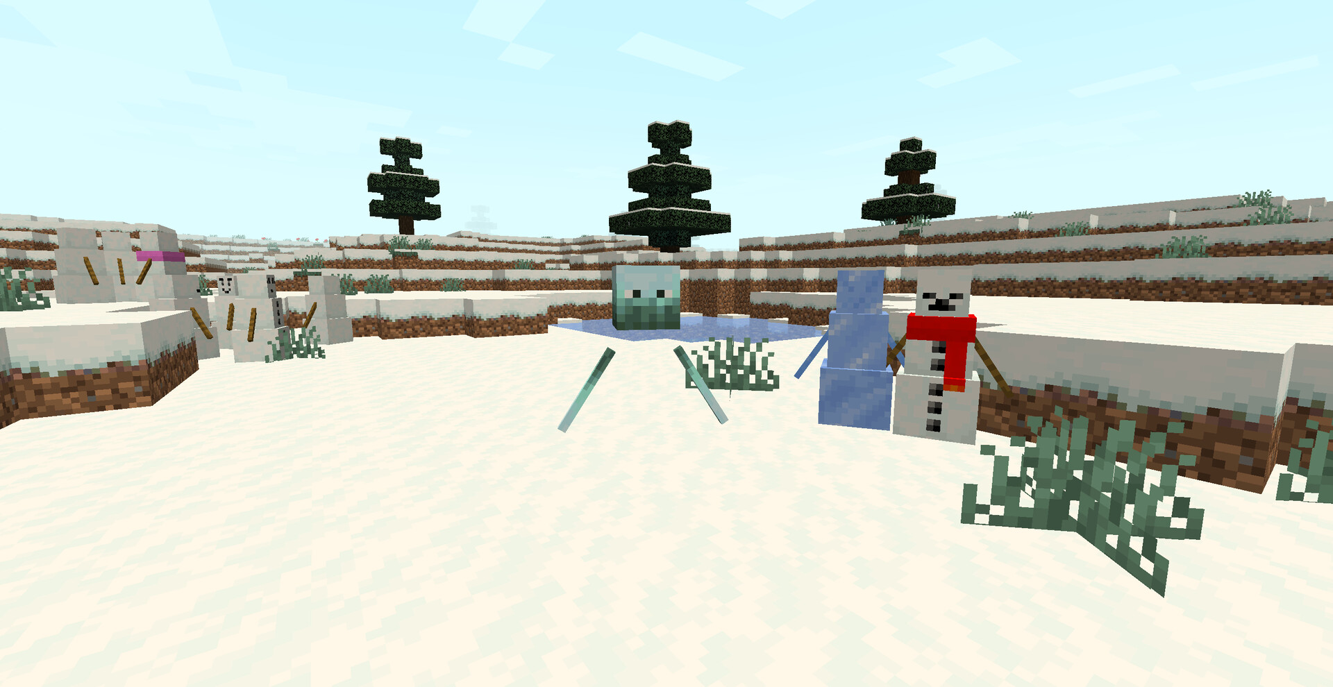 𝚂𝚗𝚘𝚠 𝙵𝚛𝚒𝚎𝚗𝚍𝚜 (Merry Christmas) Minecraft Texture Pack