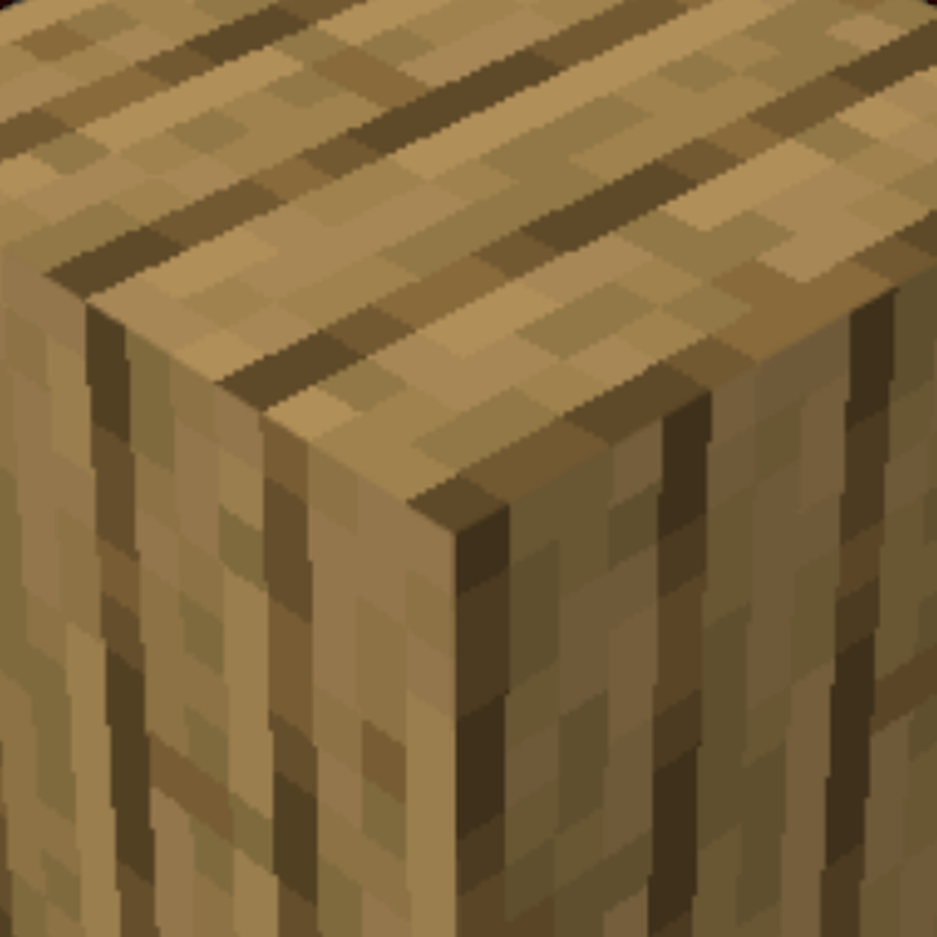 "Wood" Blocks To Vertical Planks Minecraft Texture Pack