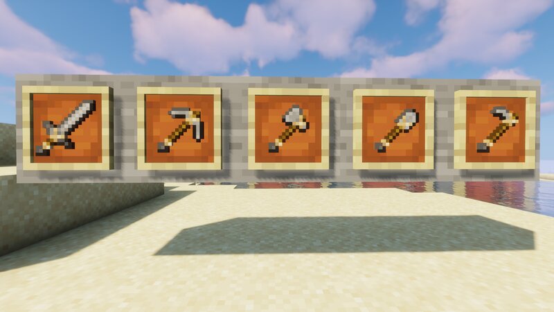 Better Vanilla Tools/Weapons - Bedrock Minecraft Texture Pack