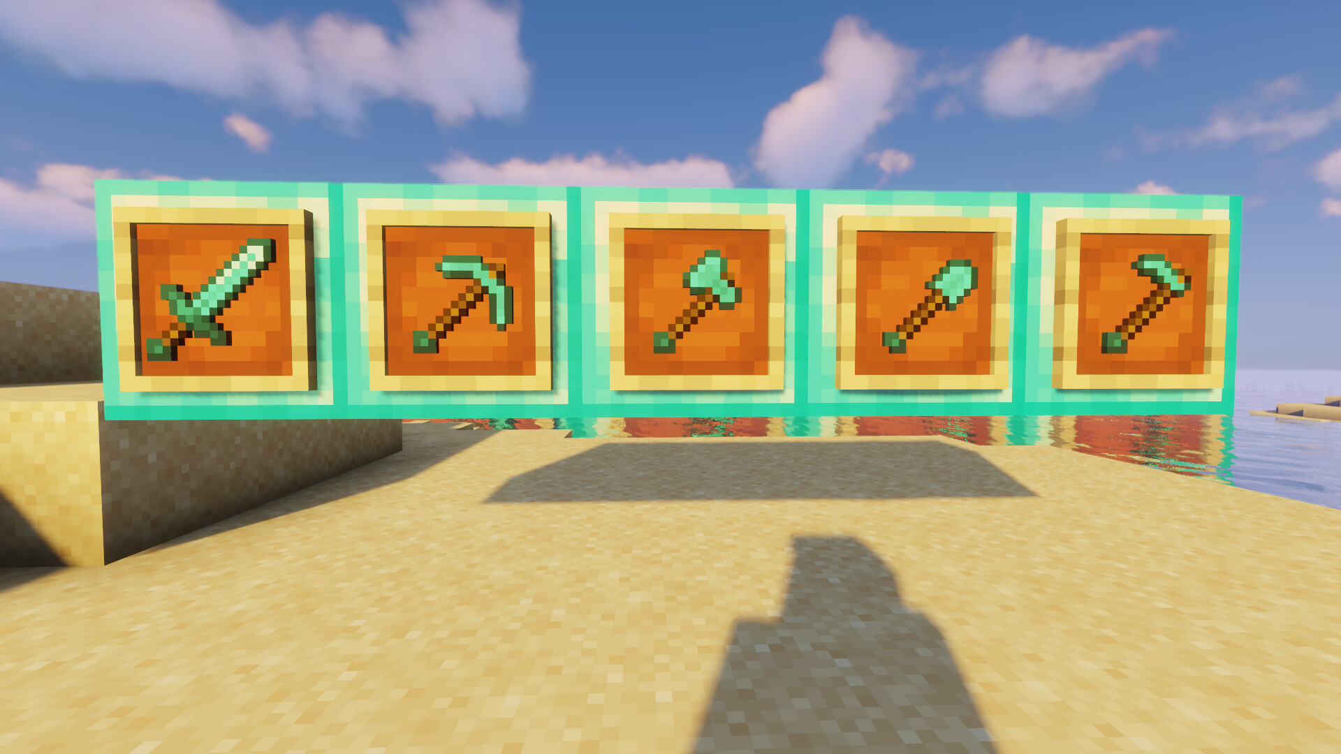 Better Vanilla Tools/Weapons - Bedrock Minecraft Texture Pack