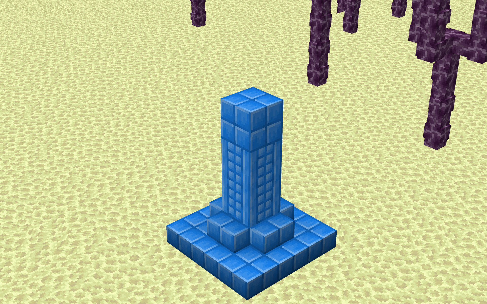 Droppy's Blue End Minecraft Texture Pack