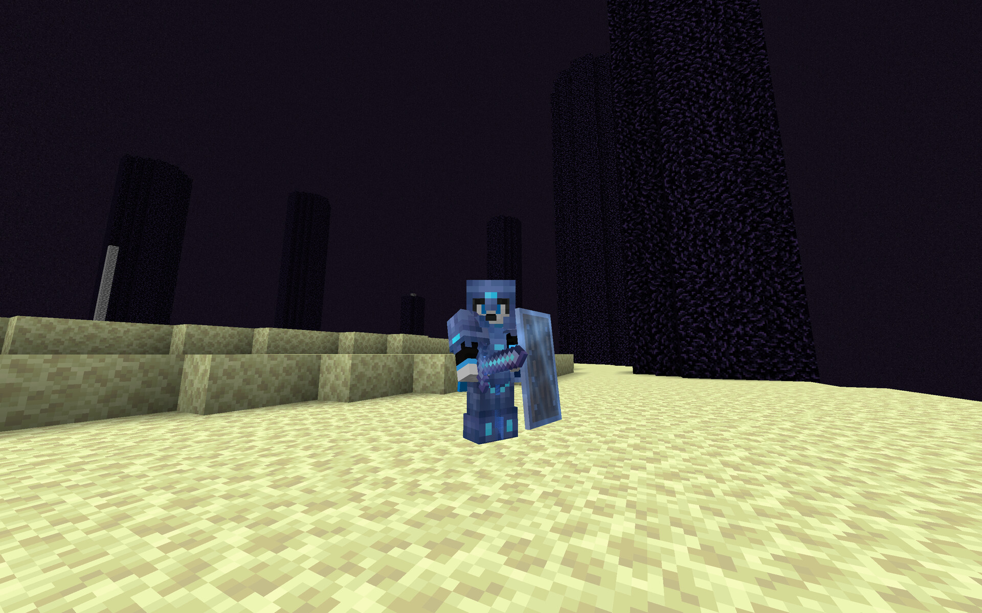 Droppy's Blue End Minecraft Texture Pack