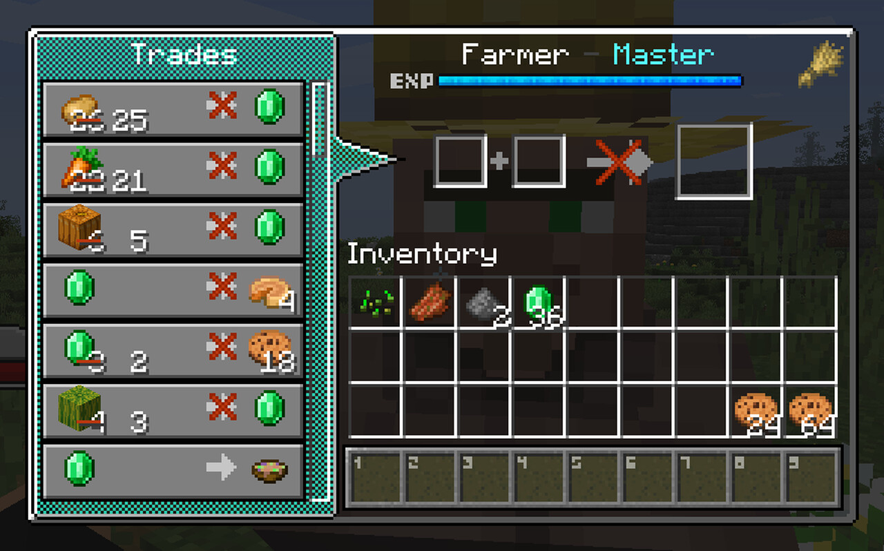 Moxwel's InventorySense UI "1.4.3" — Transparent UI fork Minecraft ...