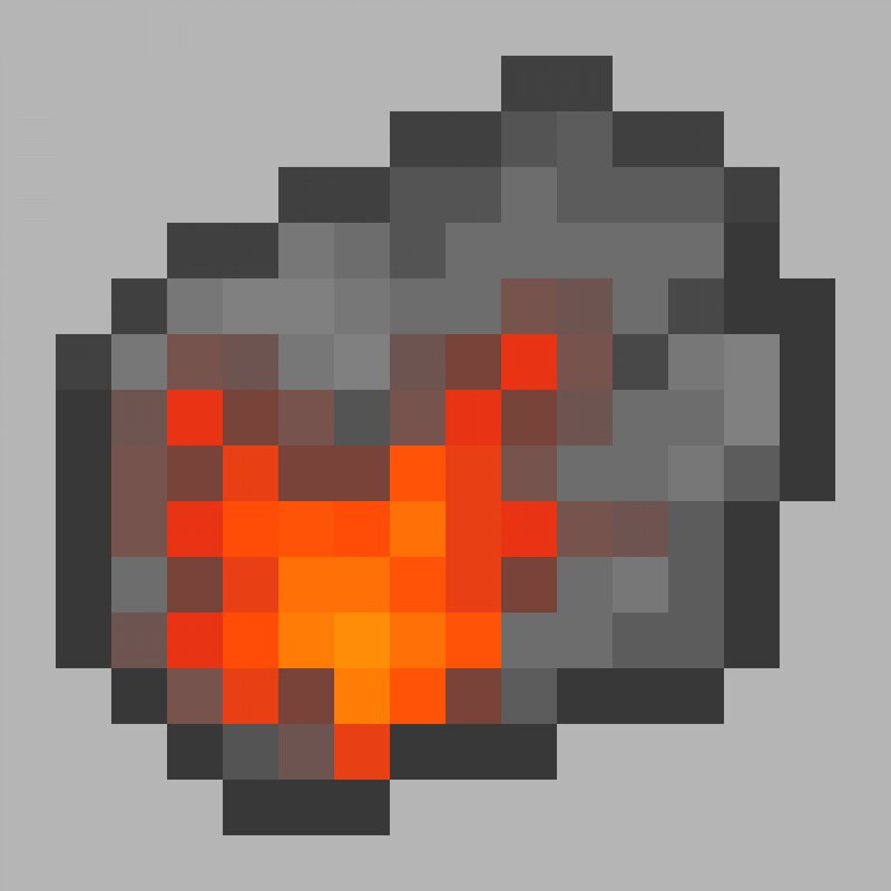 Ember Charcoal Minecraft Texture Pack