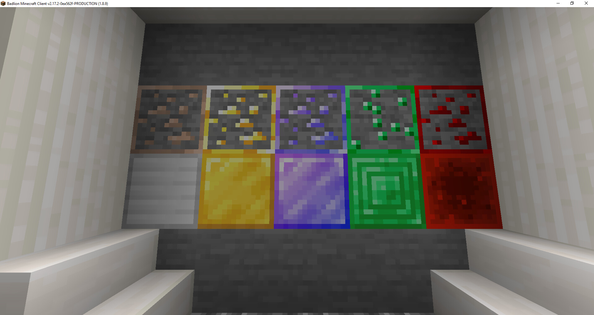 Default Edit Blue & Purple Fade Minecraft Texture Pack