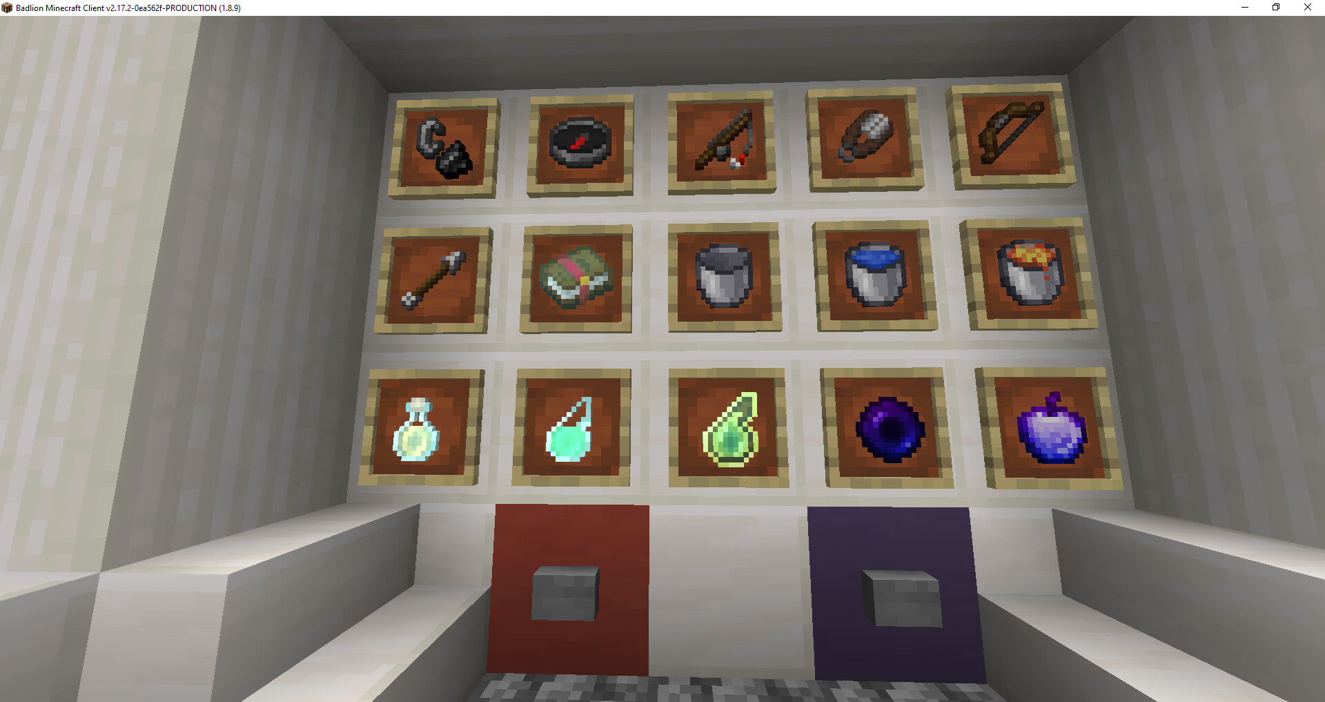 Default Edit Blue & Purple Fade Minecraft Texture Pack