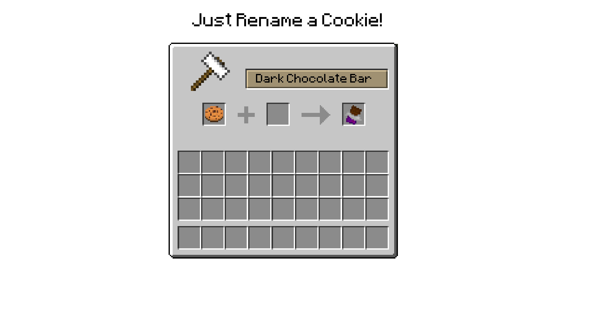 Chocolate Bars Minecraft Texture Pack