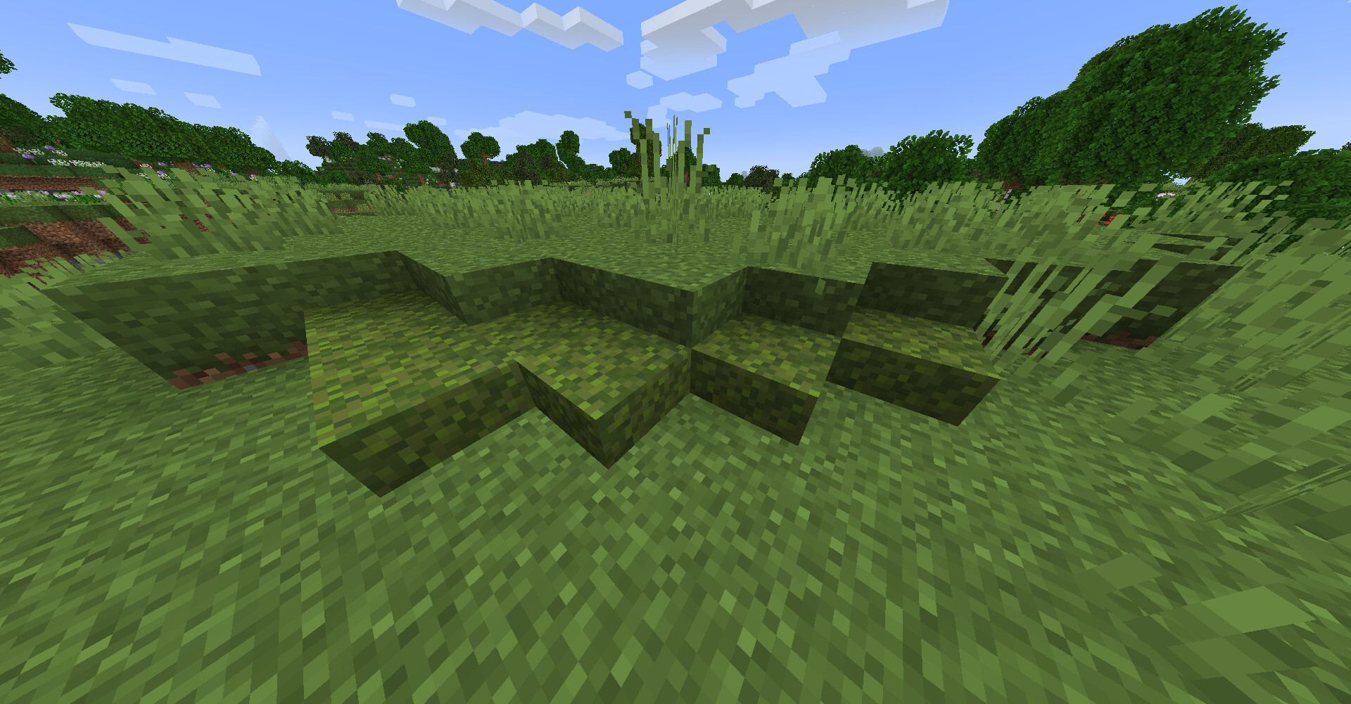 Petrified Moss Slab Minecraft Texture Pack