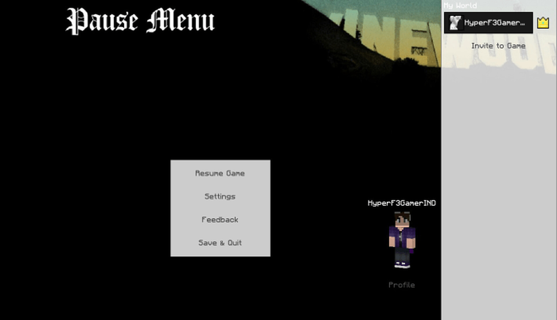 GTA San Andreas GUI Minecraft Texture Pack
