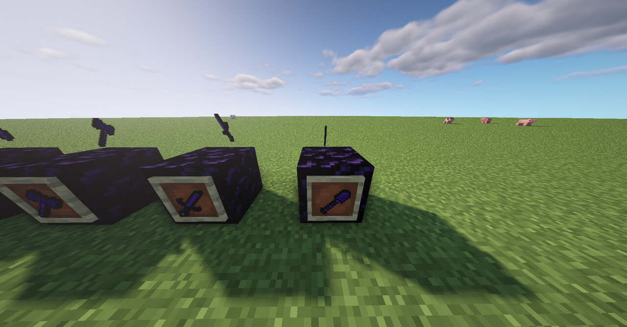 Amethyst Tools Minecraft Texture Pack
