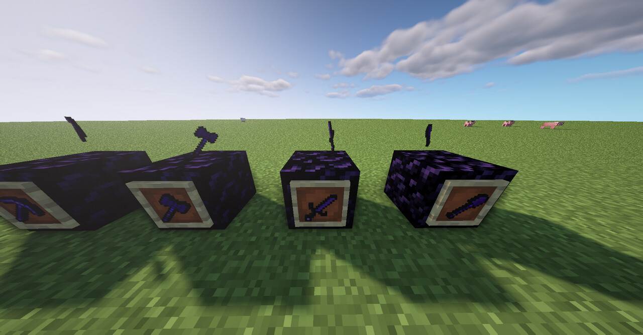 Amethyst Tools Minecraft Texture Pack