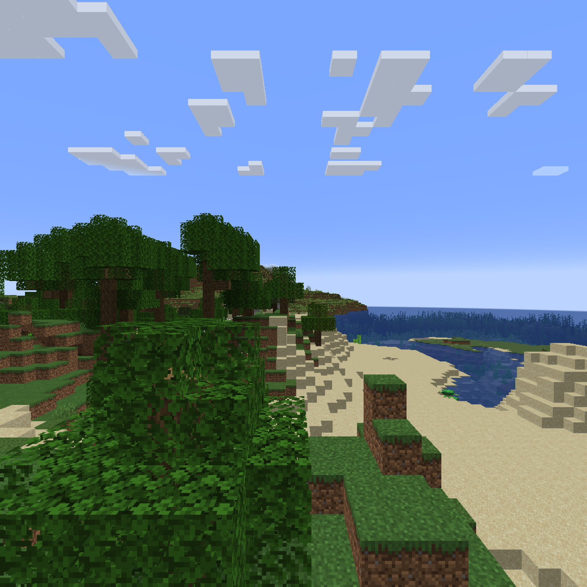 Old Panorama Seed With 1.18.1 World Generation Minecraft Texture Pack