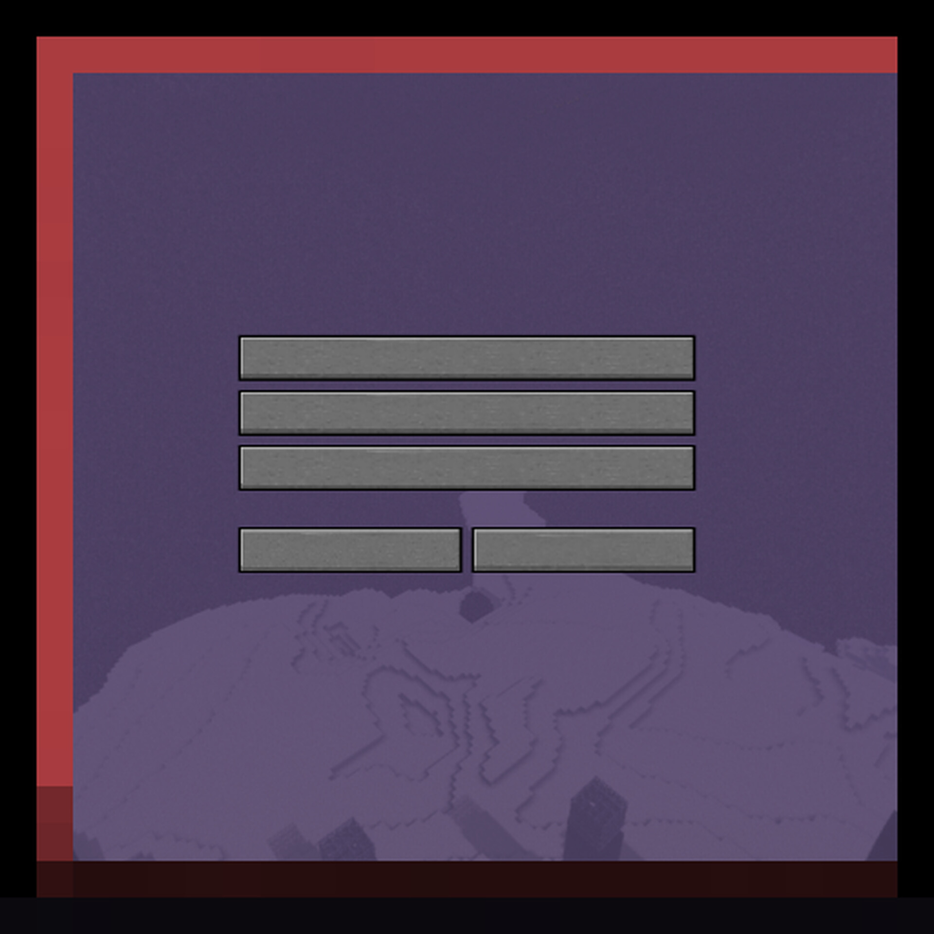 The End panorama (BSL Shader) Minecraft Texture Pack