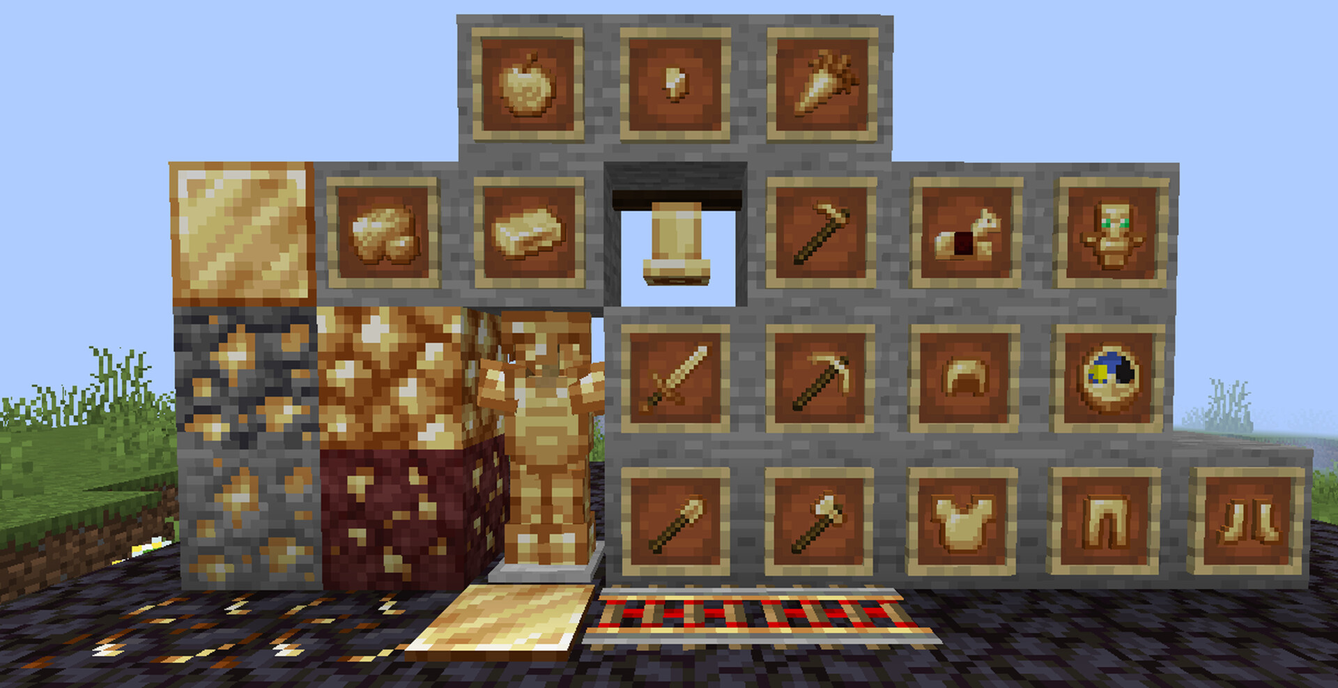 Totem Gold Minecraft Texture Pack