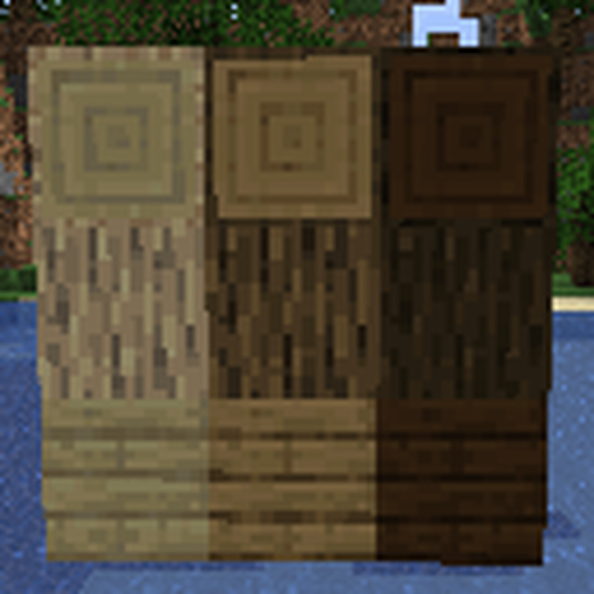 Birch to Light Oak: Mini-Pack Minecraft Texture Pack