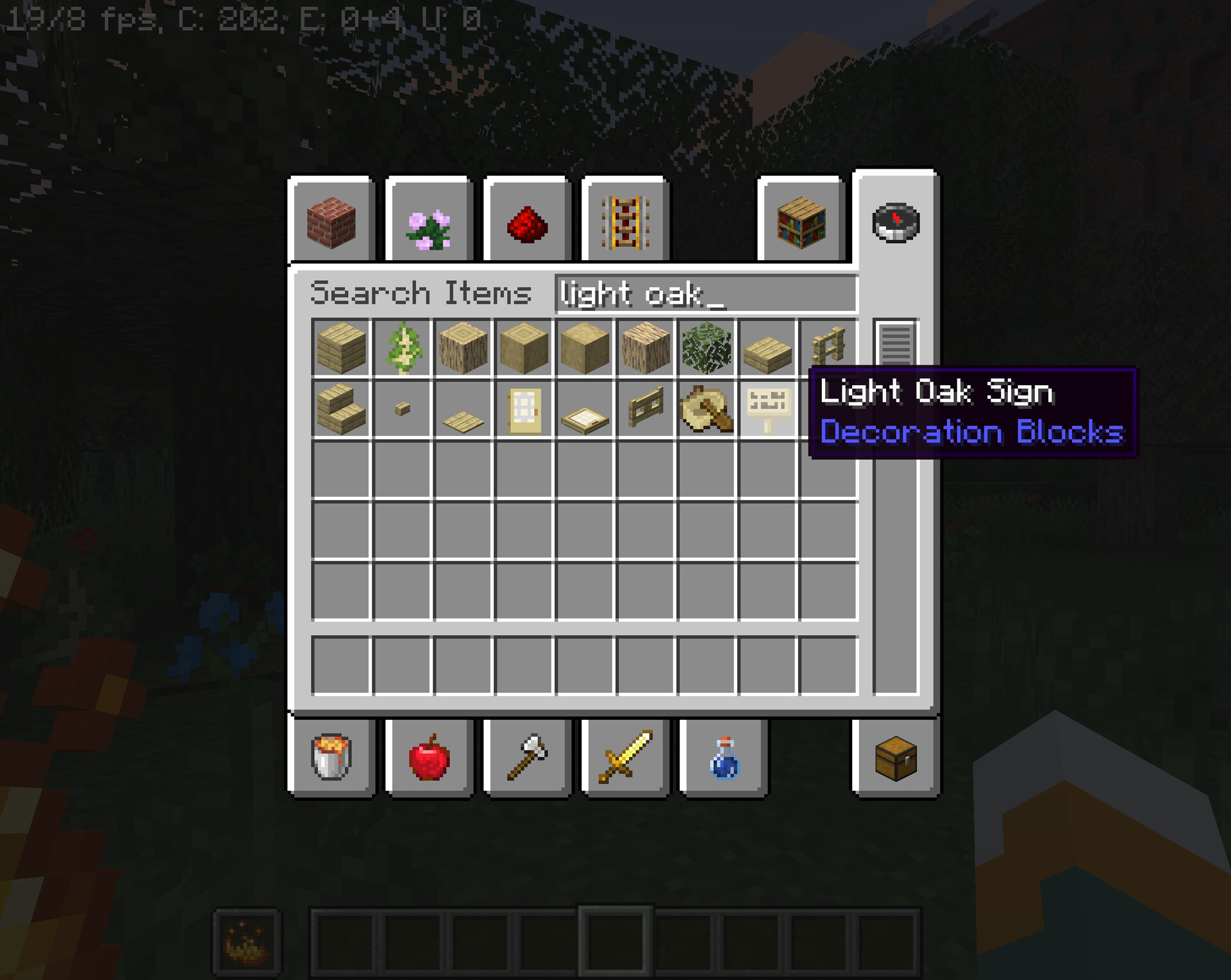 Birch to Light Oak: Mini-Pack Minecraft Texture Pack