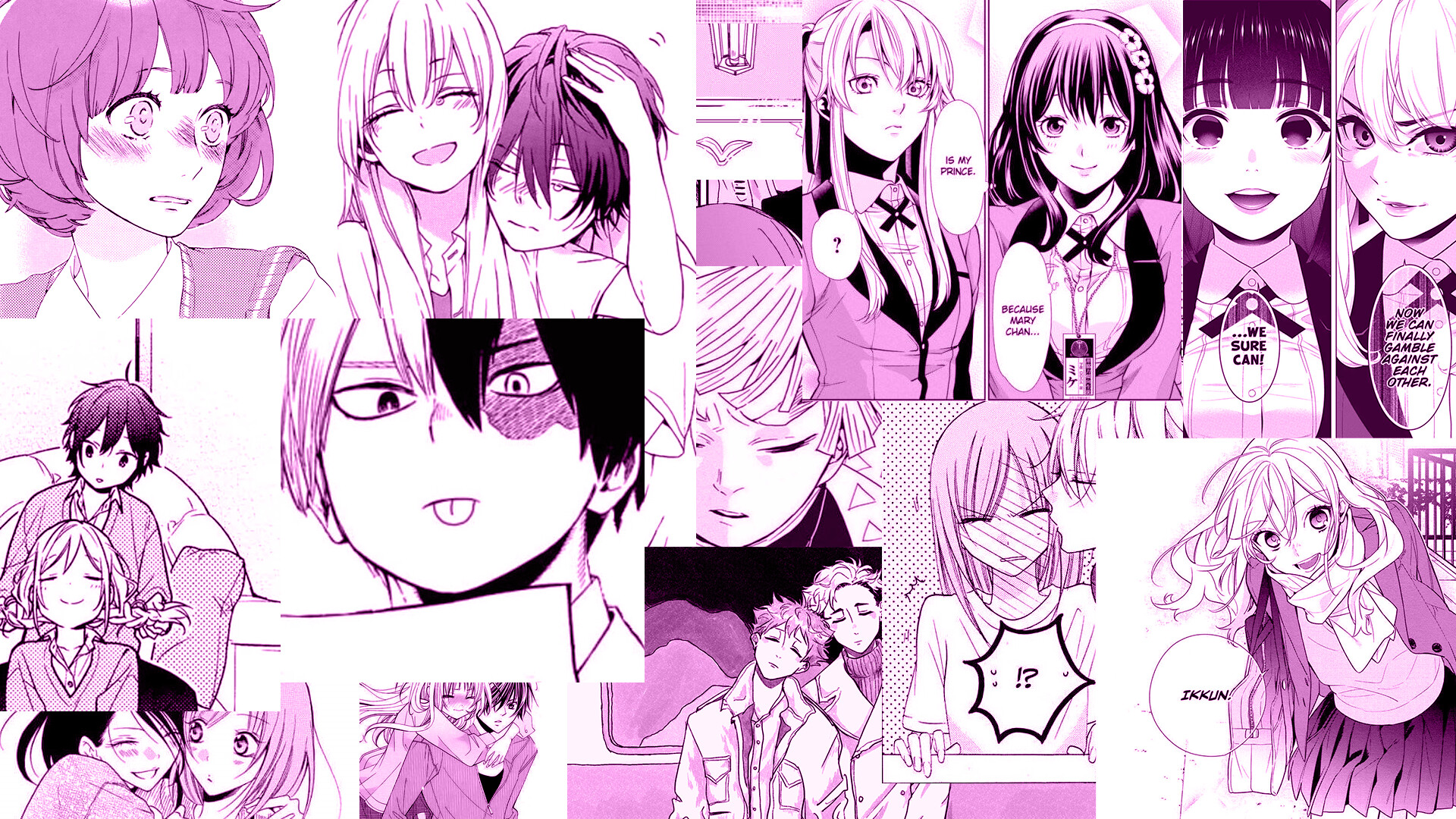 OwO Menu - make your menu a manga wall Minecraft Texture Pack