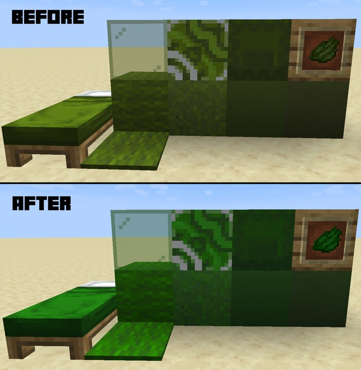 Better Green Minecraft Texture Pack