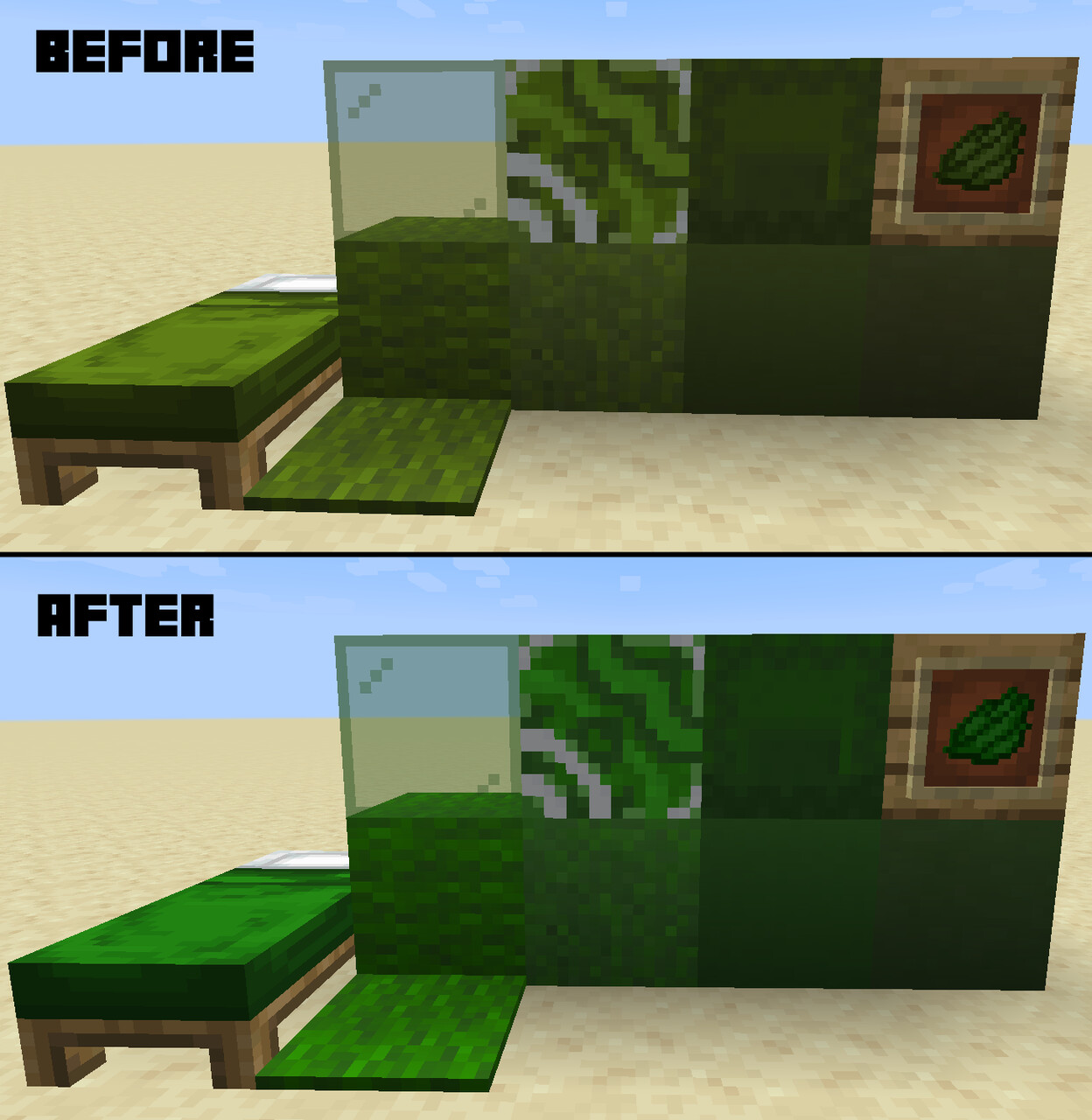 Better Green Minecraft Texture Pack