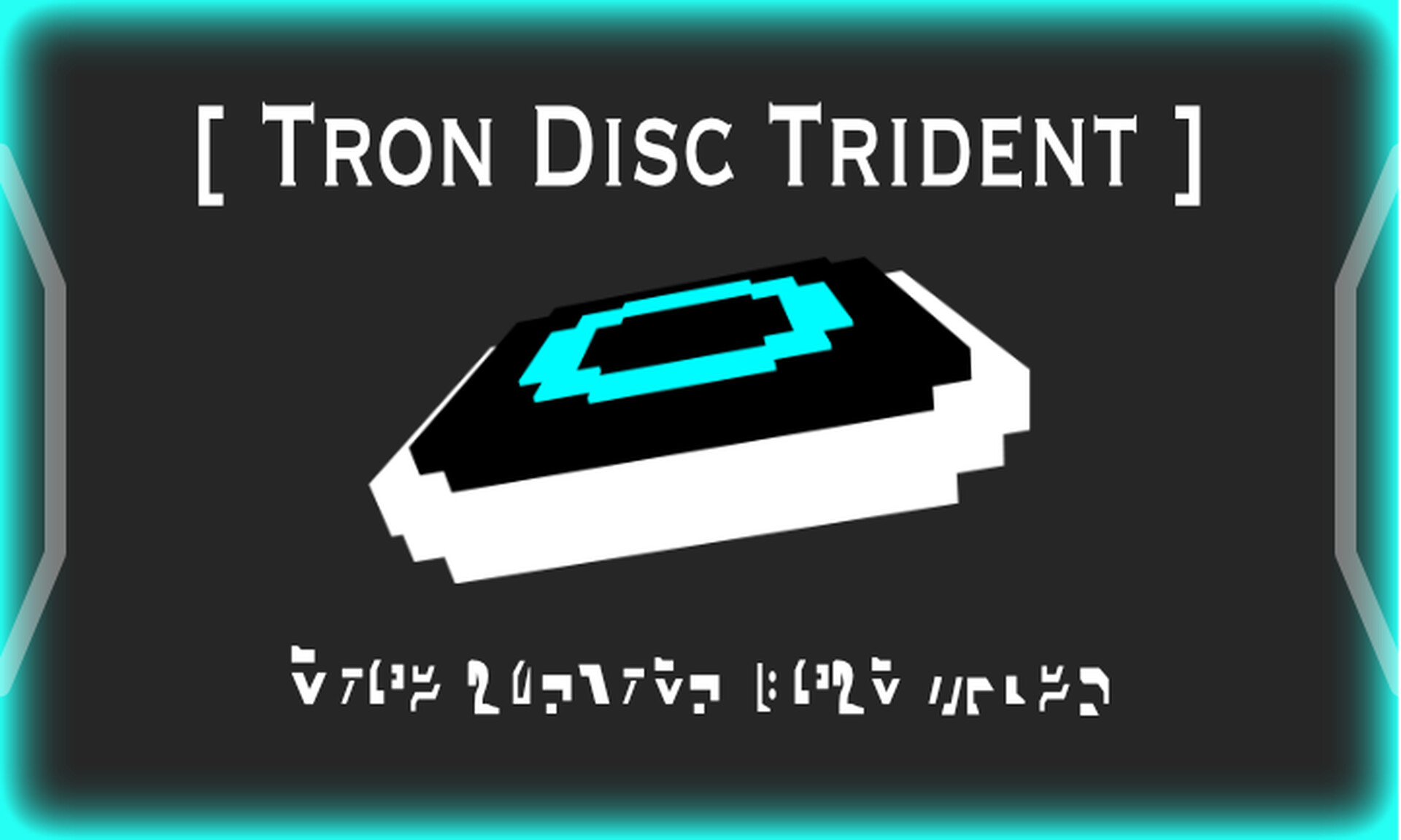 Tron Disc (Spins w. audio) Minecraft Texture Pack