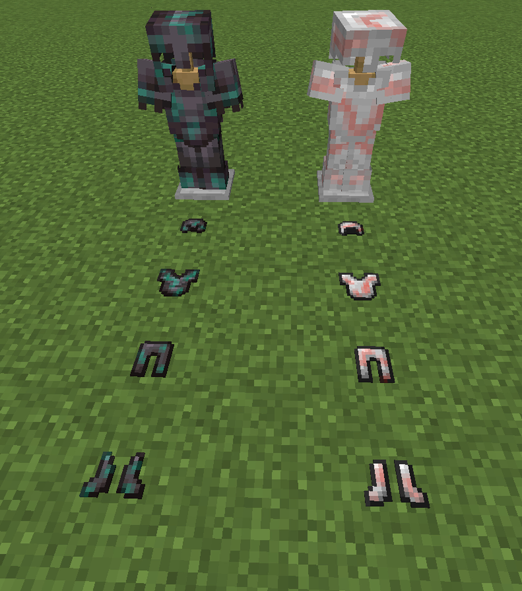 Wackywow's better iron and netherite Minecraft Texture Pack