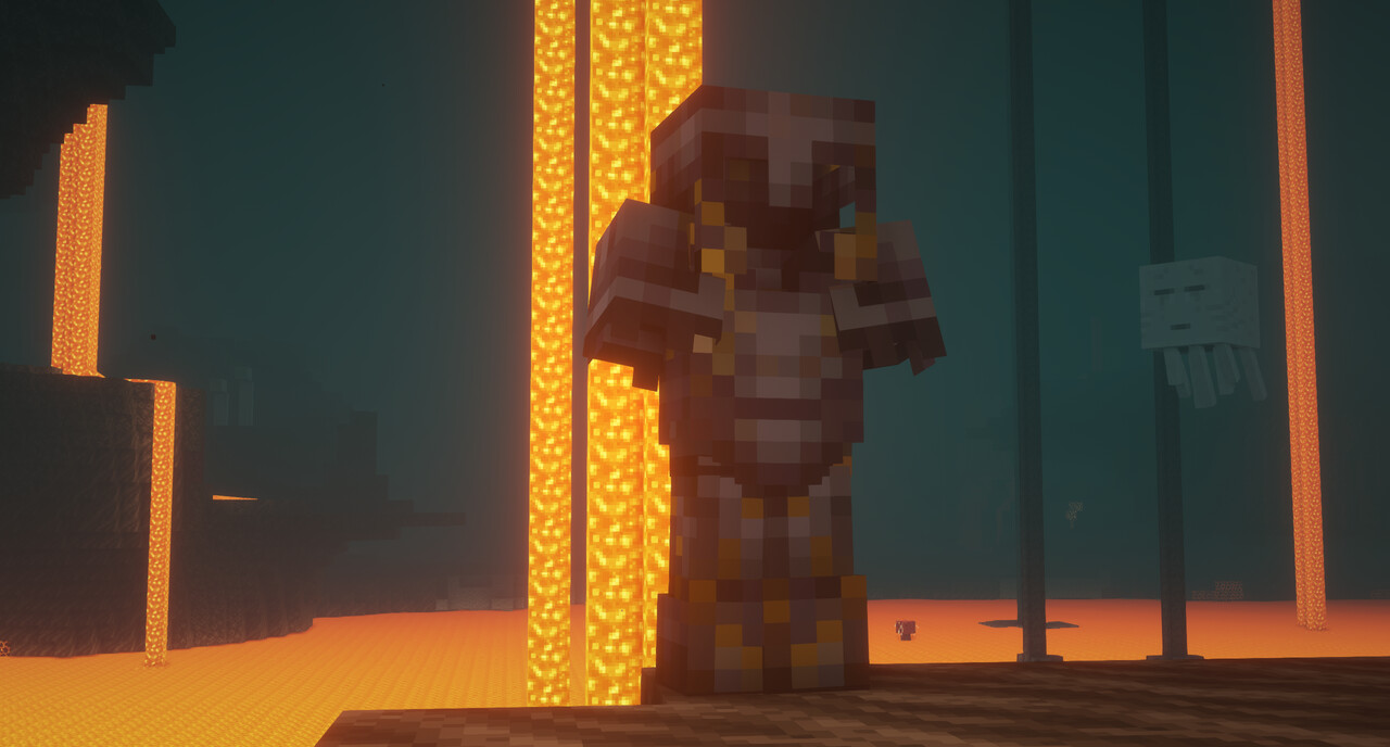 Animated Gold Veins Netherite Equipment V2 || Official 1.19 Optifine ...