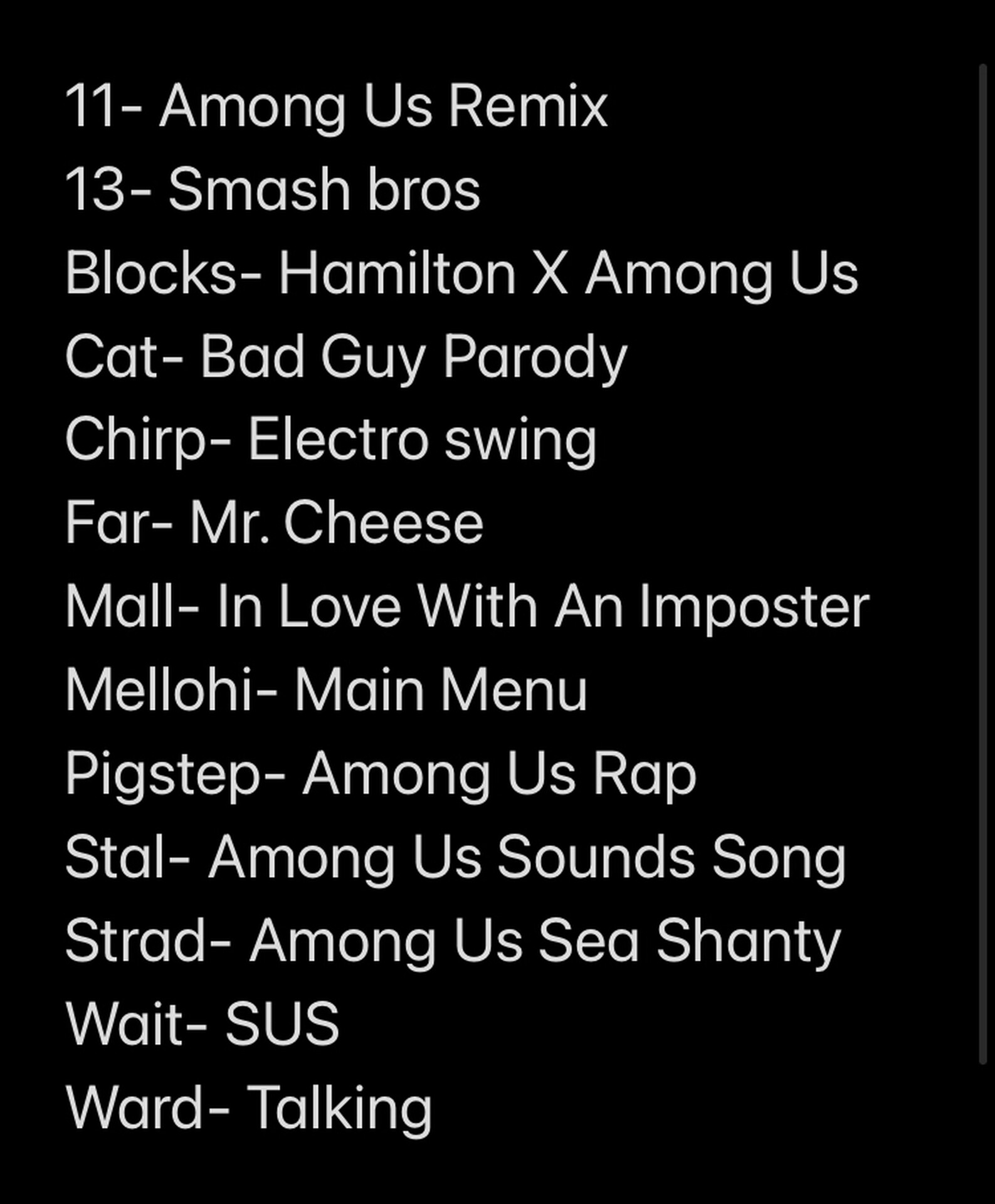 Sus Minecraft Texture Pack