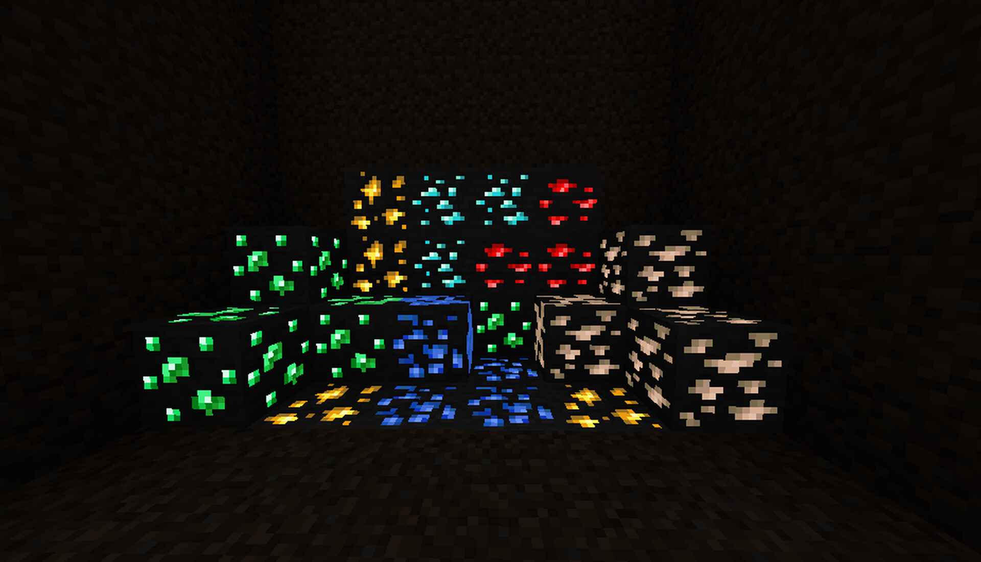 Glow Things [OptFine Required] Minecraft Texture Pack