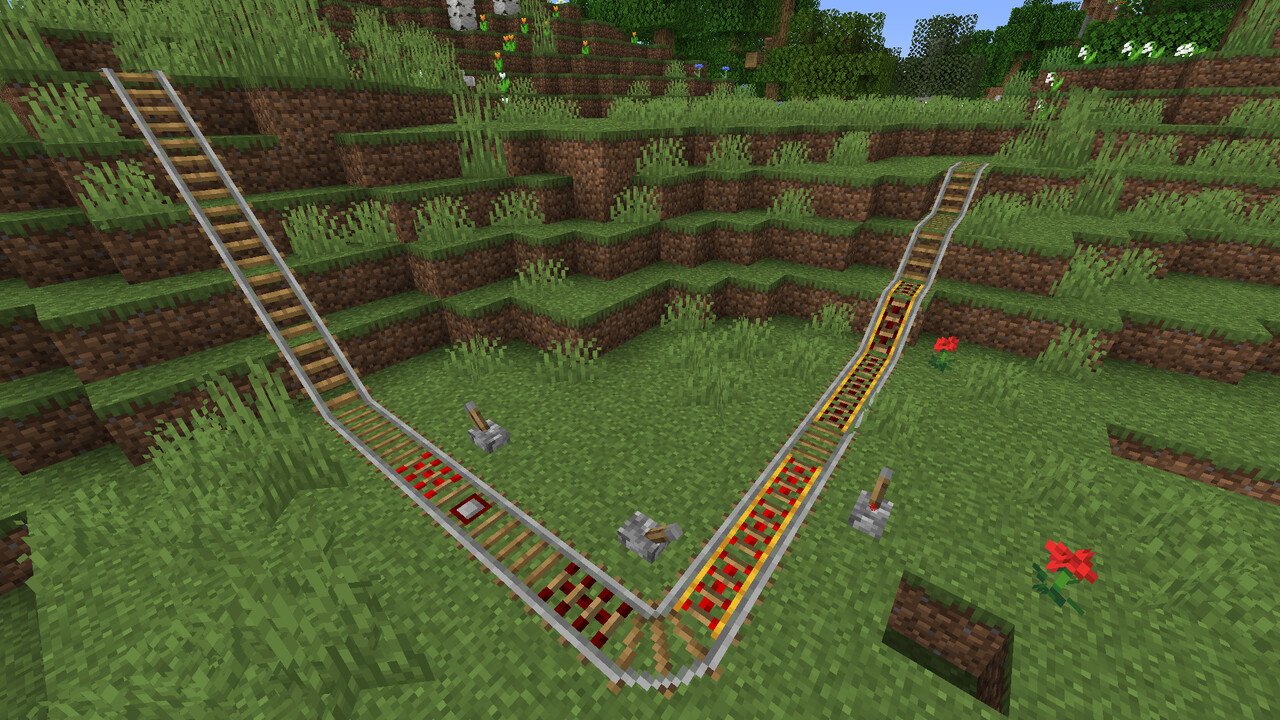Updated Rails + Ladder Texture Minecraft Texture Pack