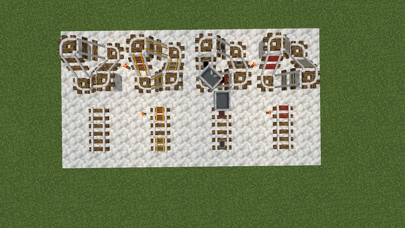 Oak Log Rails 1 17 But Will Most Likely Work From 1 15 Onwards Minecraft Texture Pack