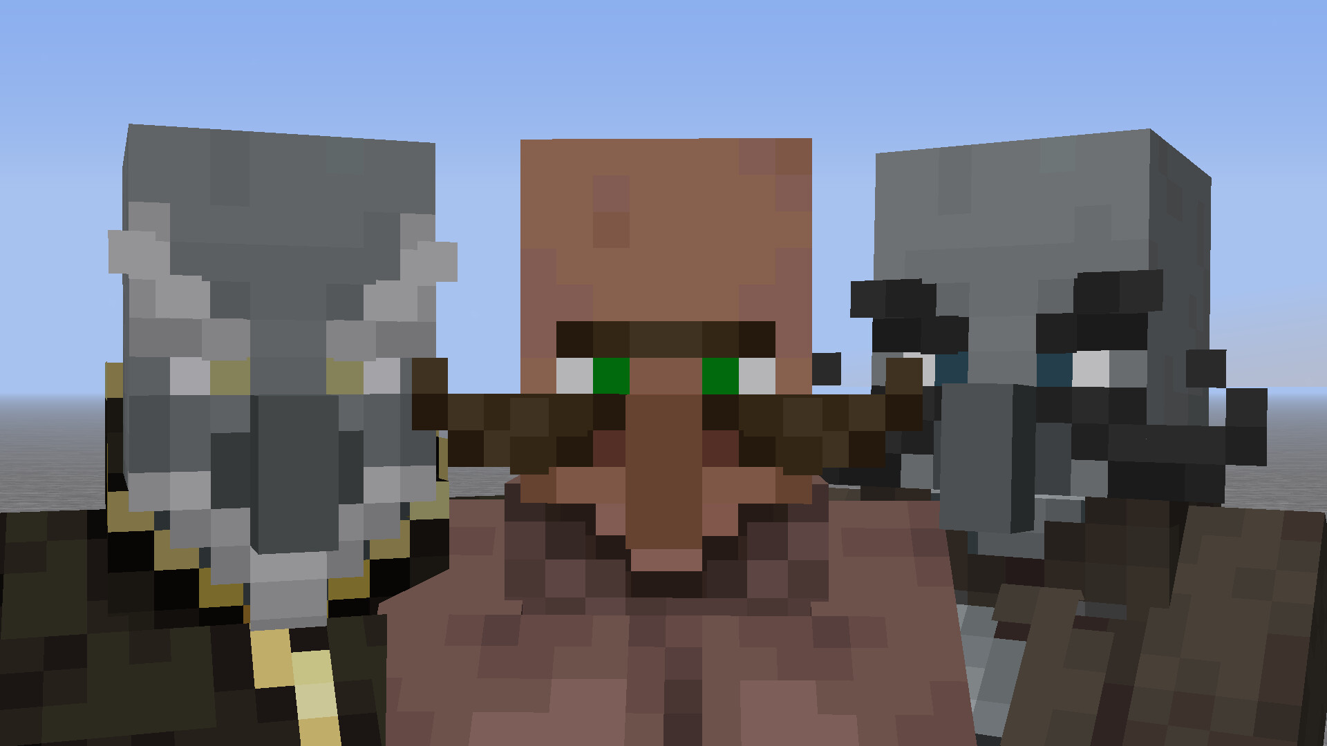 Villagers, Pillagers, Improvements! - Random moustaches/beards ...
