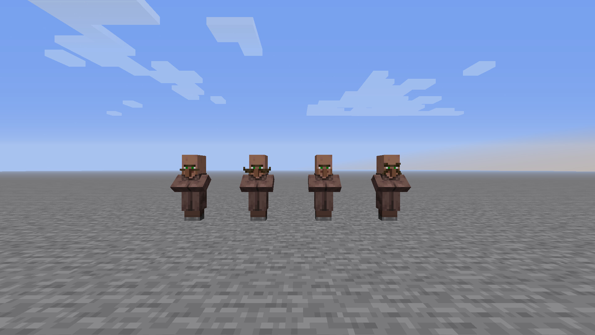 Villagers, Pillagers, Improvements! - Random moustaches/beards ...