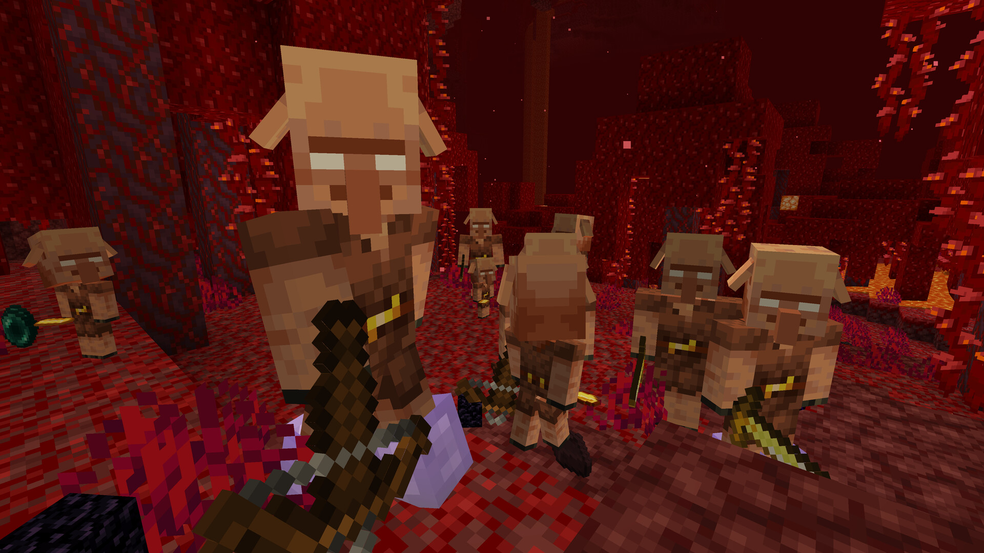 Piglin In Villager Minecraft Texture Pack