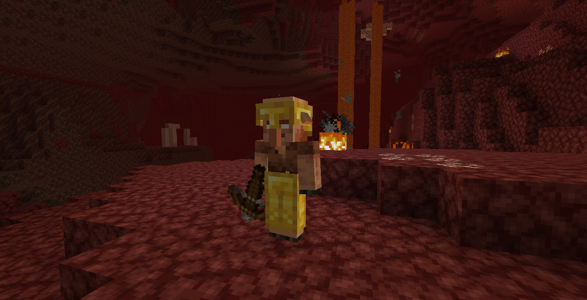 Piglin In Villager Minecraft Texture Pack