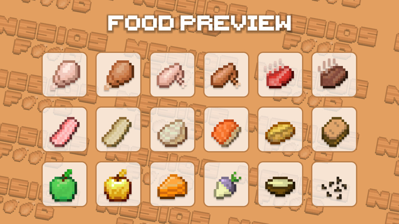Nesios Food addon Minecraft Texture Pack