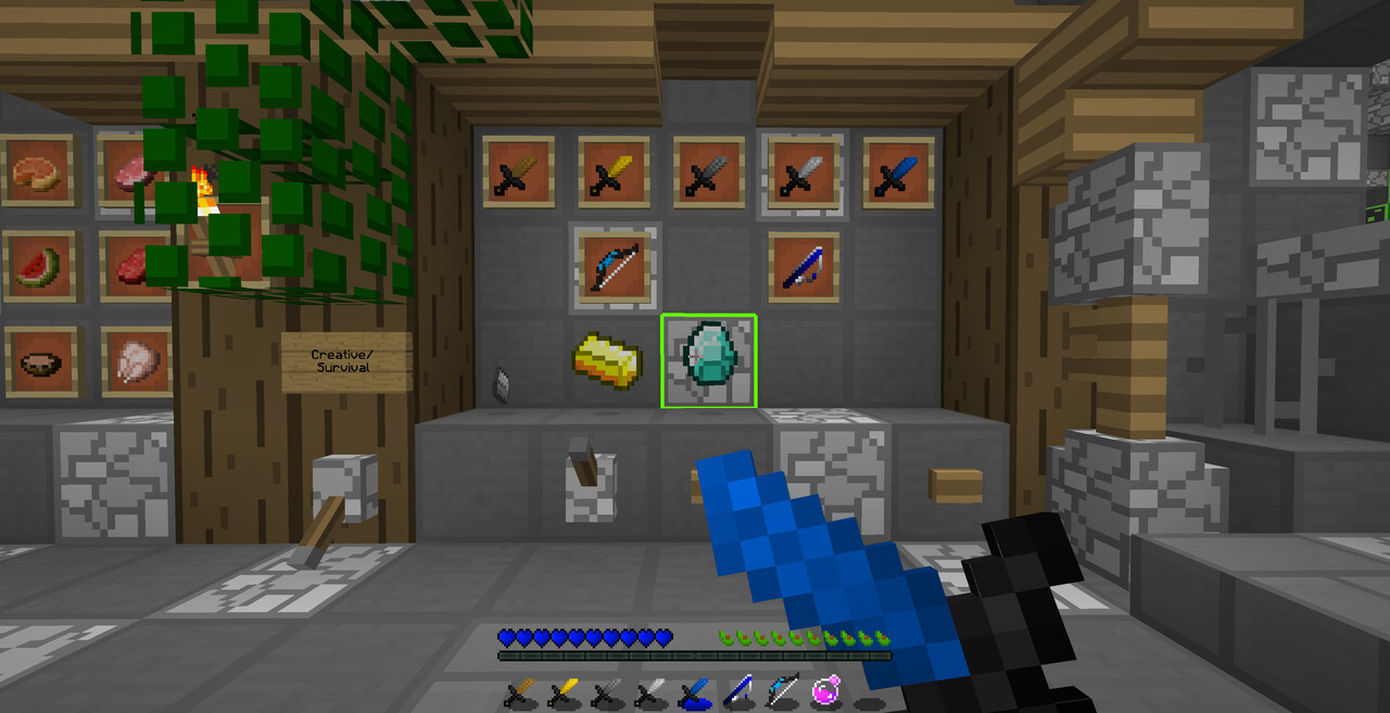 Blue Fire by FishWthFeet Minecraft Texture Pack