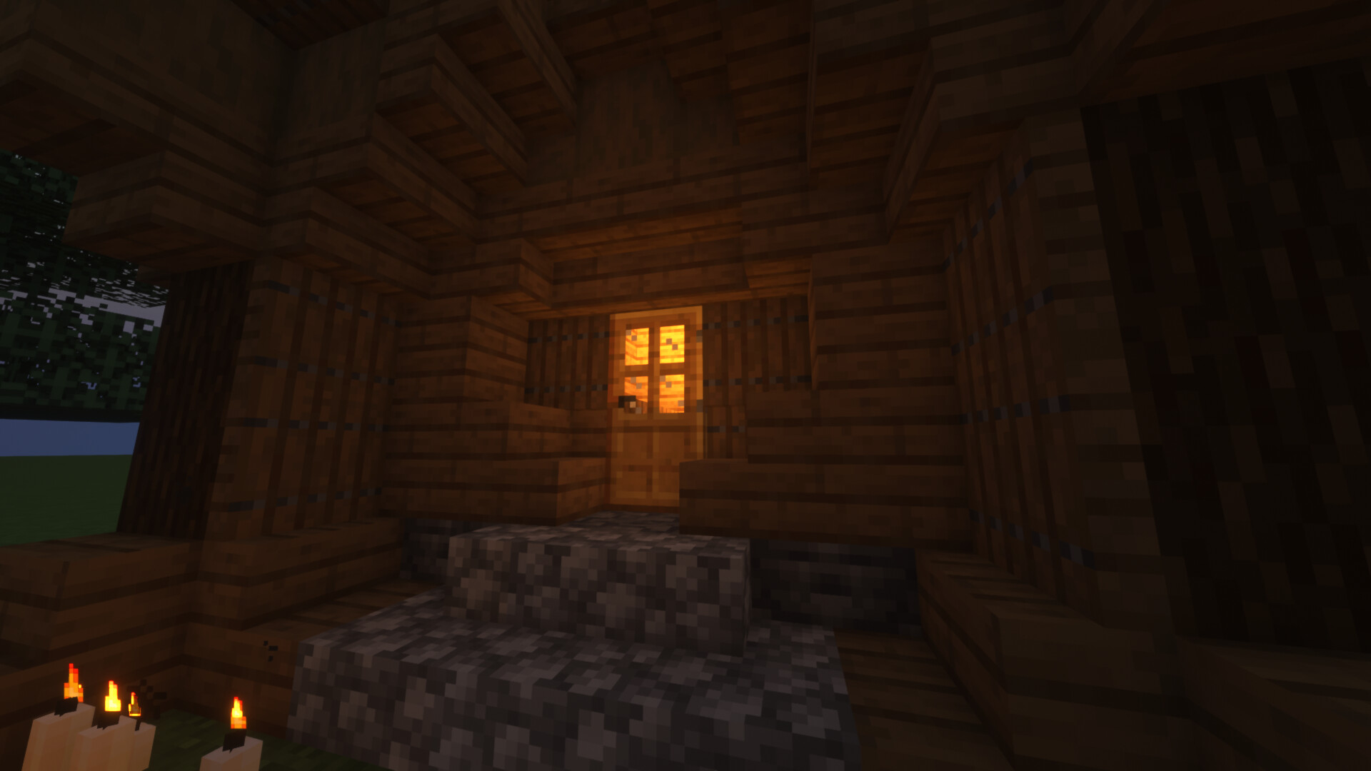 Better doors (Oak/Iron) 1.18.1/1.18/1.17.. Minecraft Texture Pack